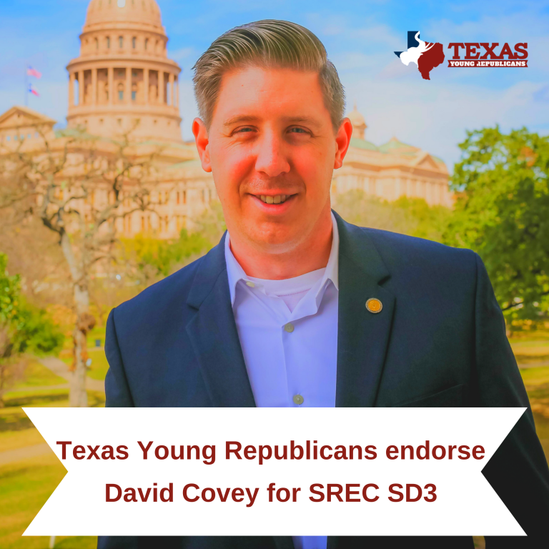 Texas Young Republicans Endorse David Covey for SREC SD3 - Texas Young ...